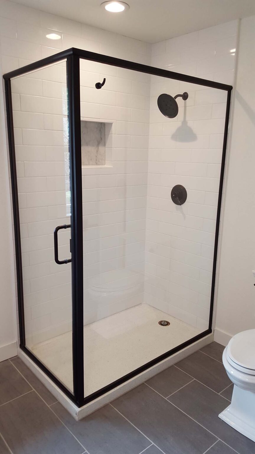 Semi-Frameless Doors – Accent Shower Door